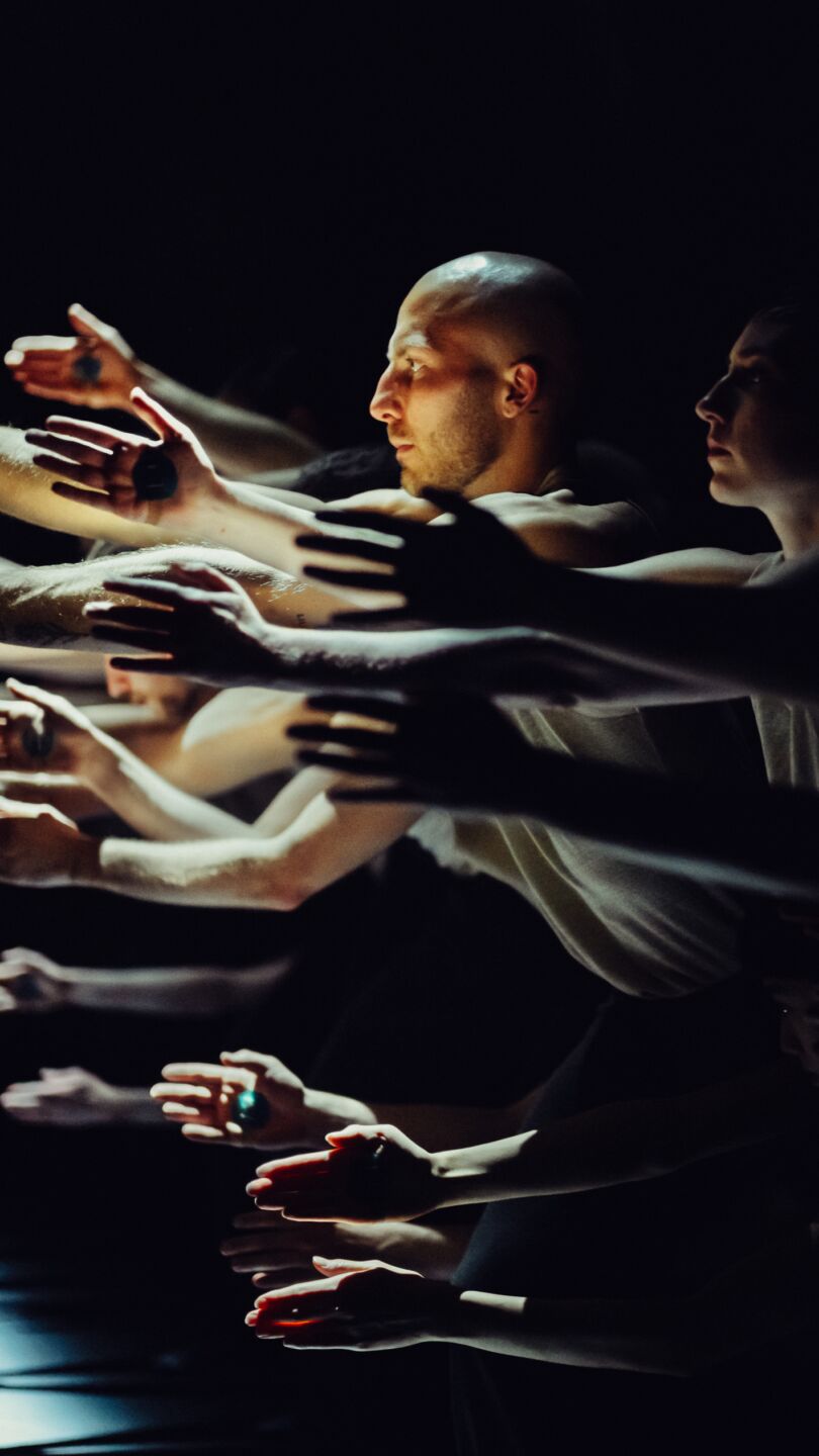 Figures in Extinction [1.0] by Crystal Pite and Simon McBurney ...
